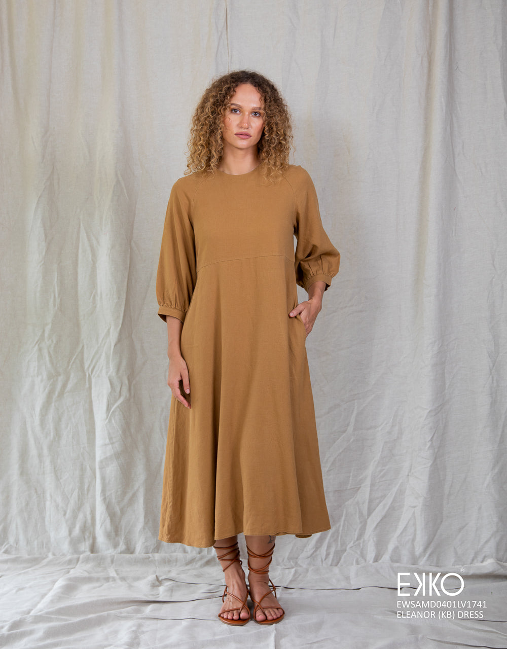 Eleanor Dress - Linen Blend