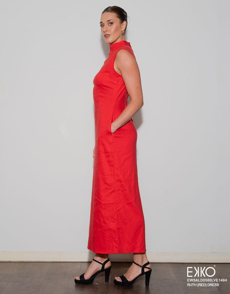 Ruth Dress - Linen Blend