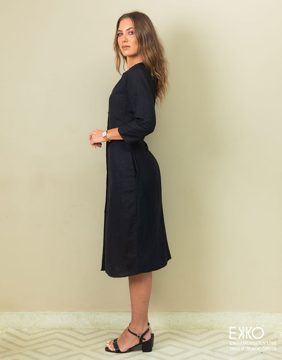 Trisha Dress - Linen Blend